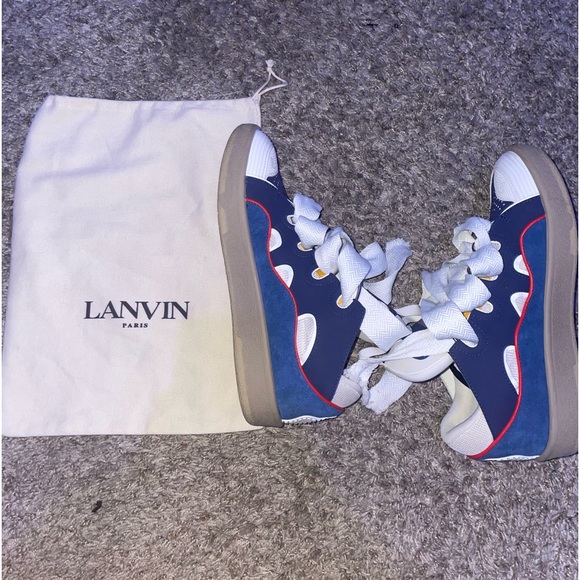 Lanvin | Shoes | Lanvin Curb Lace Up Sneakers | Poshmark